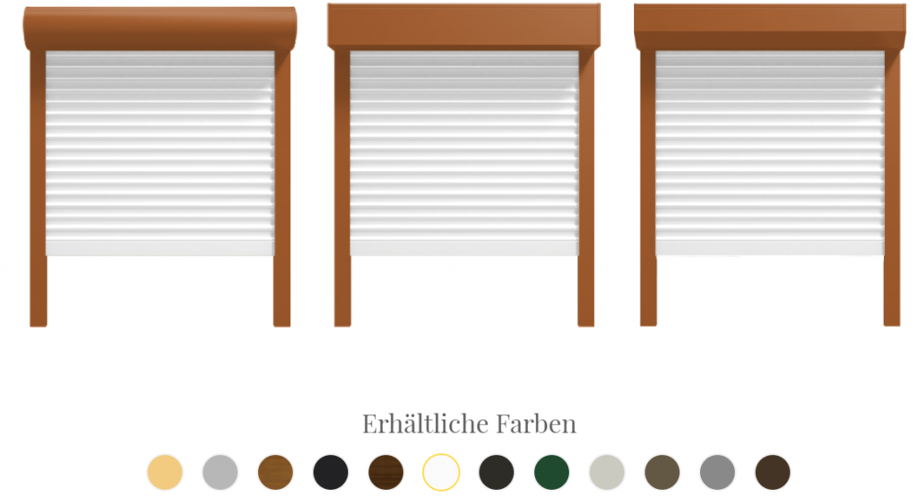 ALUMINIUM ROLLADEN – Fenster Design 24